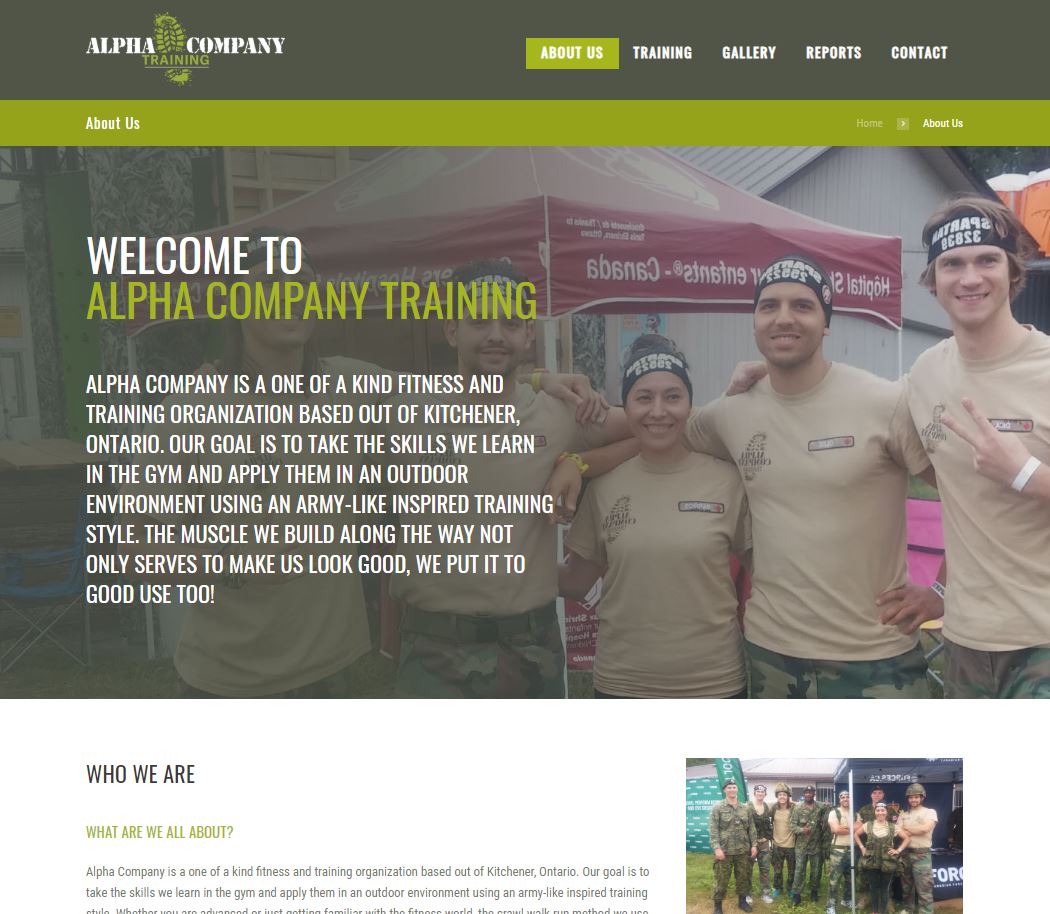 CryoDragon Website Design (Kitchener Waterloo Cambridge Guelph) Alpha ...