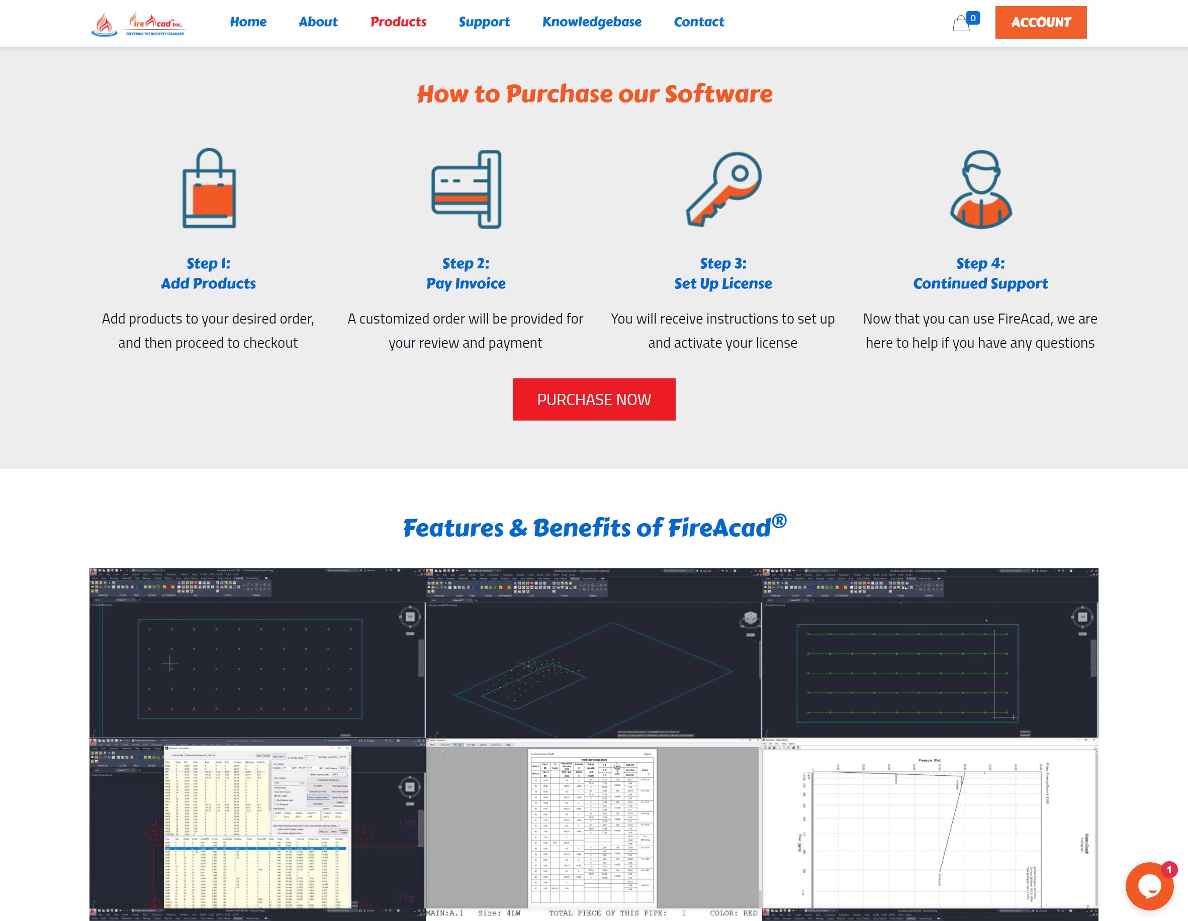 FireAcad Purchase Process | CryoDragon | Kitchener-Waterloo Website ...